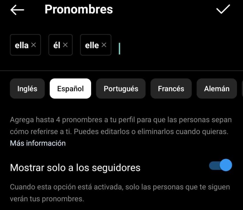 Él, ella y elle: Instagram integra pronombres en español | T13