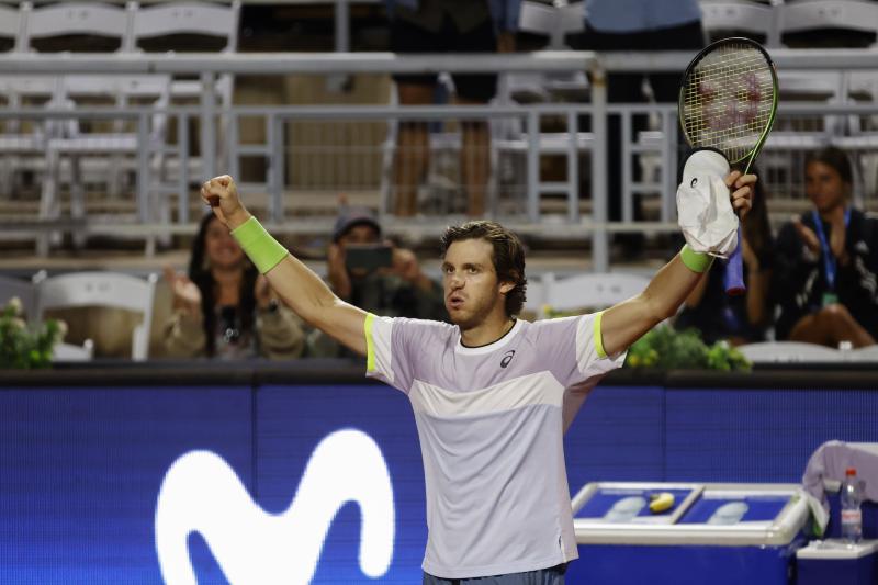 "Sos un tarado": la caliente reacción de Diego Schwartzman en pleno ...