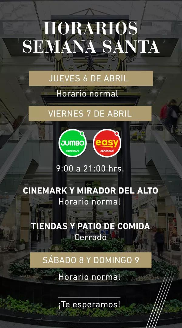 Semana Santa: Los horarios de supermercados y malls | T13