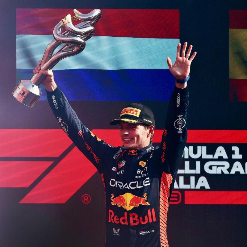 ¡Hombre récord! La increíble marca que logró Max Verstappen tras ganar ...