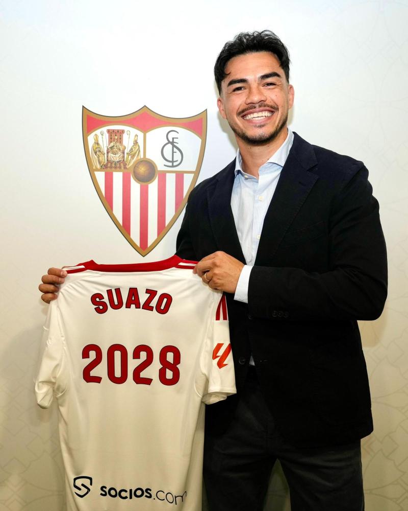 Fichaje de Gabriel Suazo por el Sevilla: Contrato y cuánto costó