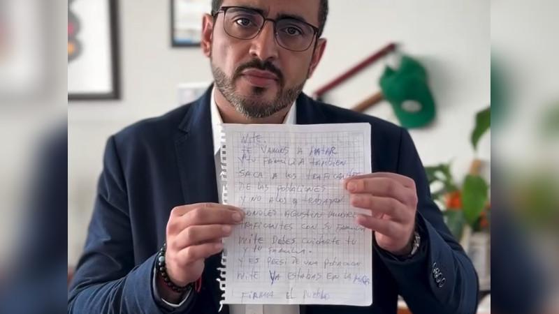 Detienen a sospechoso de amenazar de muerte a alcalde de San Bernardo | T13