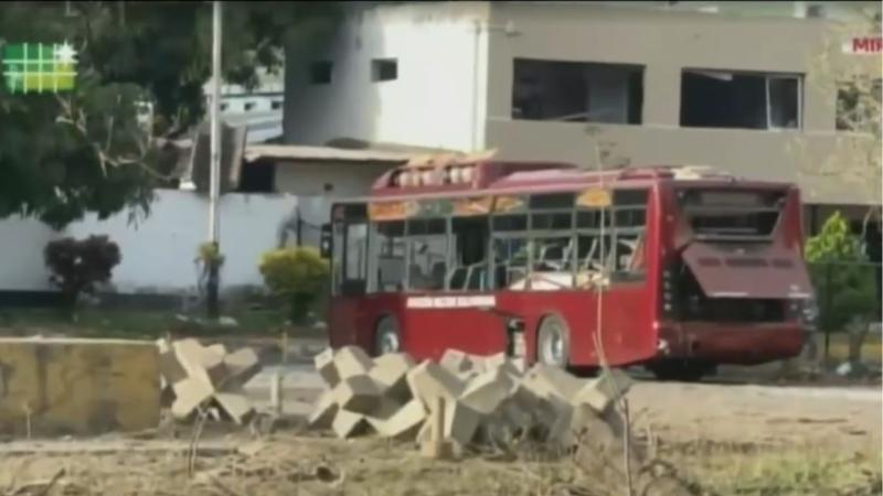 Las primeras imágenes de daños a base en Venezuela tras bombardeo