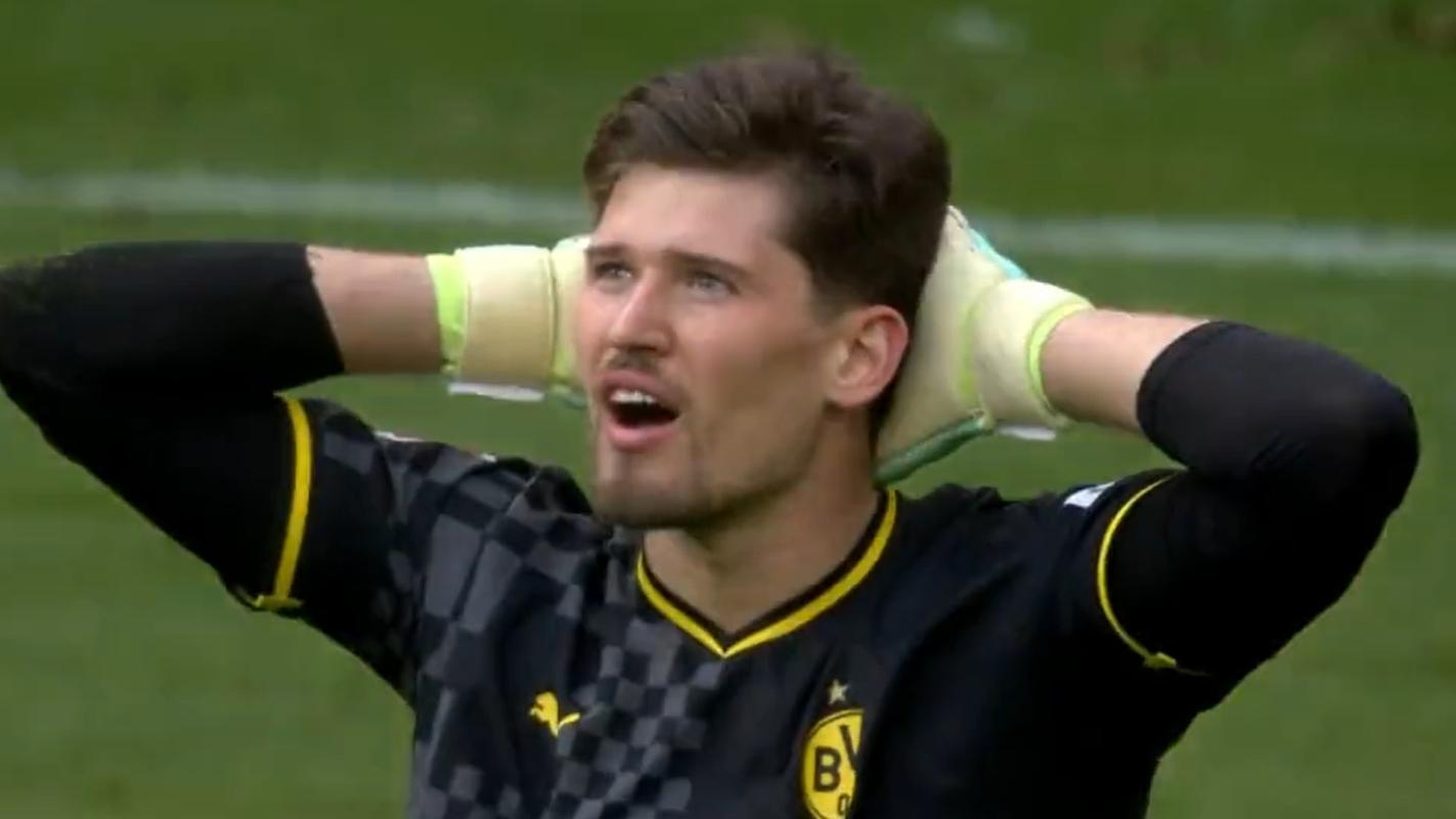 VIDEO | ¡Borussia Dortmund perdió la cima! El grosero error del portero ...