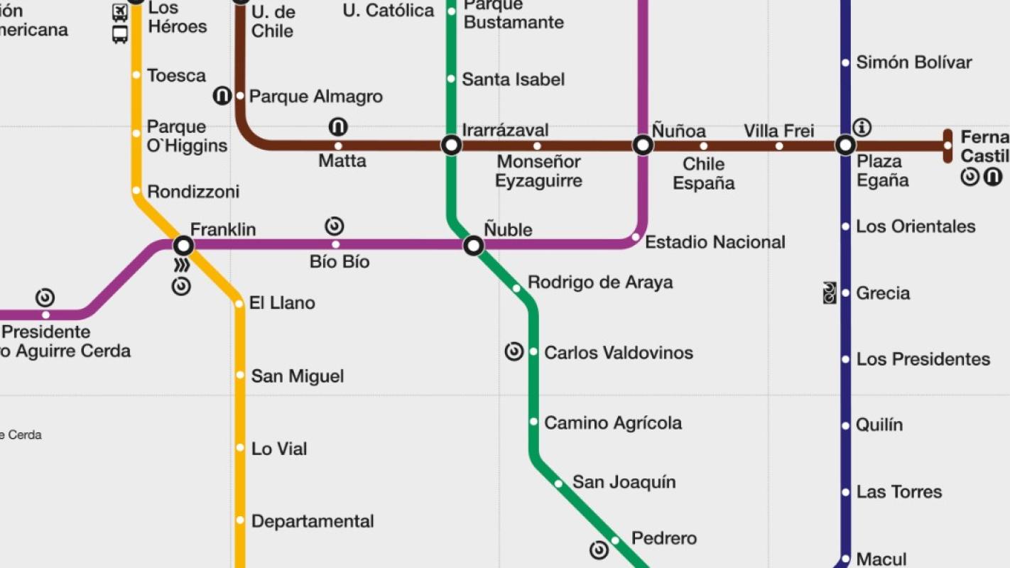 Mapa del Metro de Santiago: ACTUALIZADO en 2023