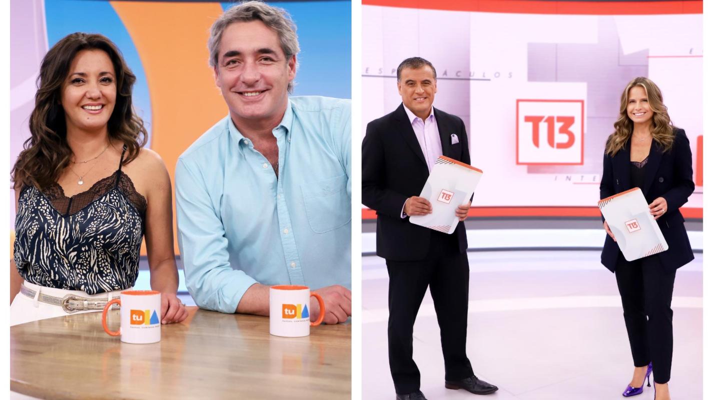 "Tu día" es el mejor matinal de la tv chilena y T13 Central el único noticiero que sube en ...