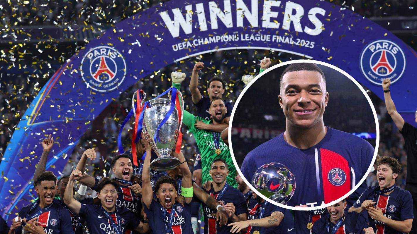 Mbappé felicitó al PSG tras ganar la Champions: "El gran día ha llegado ...