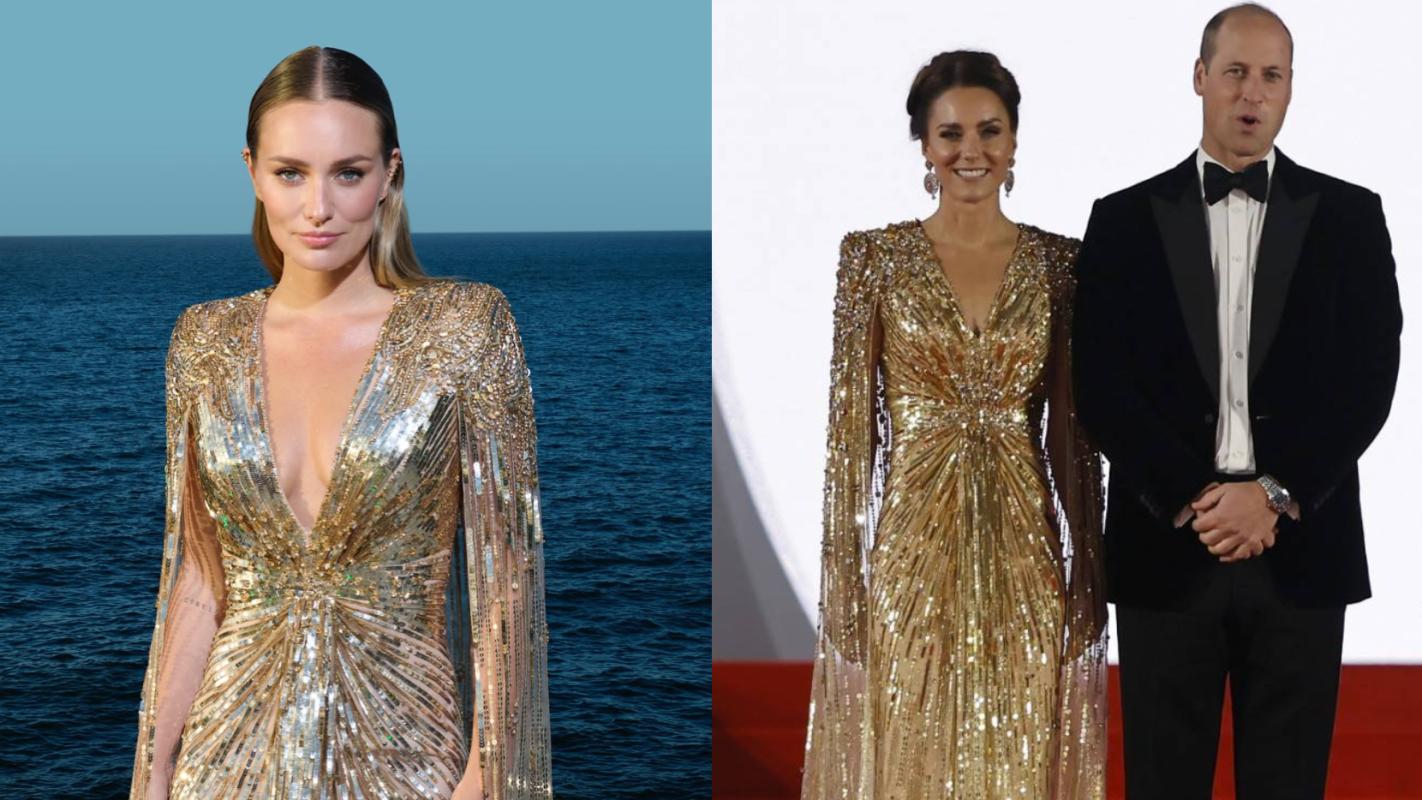 Kika Silva se lució con vestido de Kate Middleton en Viña | T13