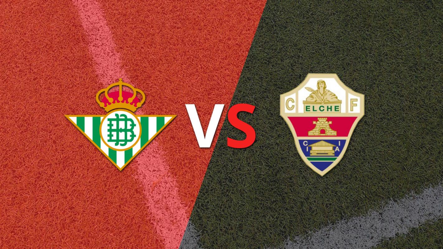 EN VIVO: Están jugando Betis y Elche: 0-0 por la llave 7 de la Copa del ...