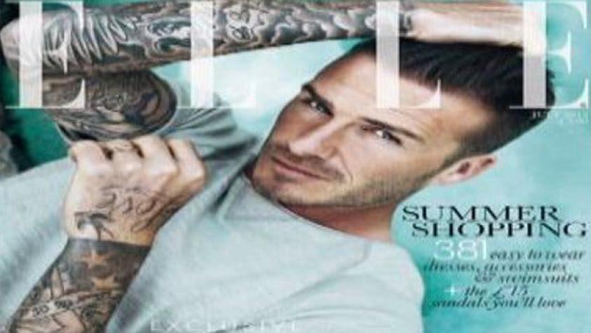 David Beckham posará para revista "Elle" | T13