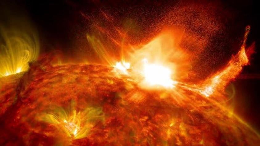 [VIDEO] Estas son las imágenes de la llamarada solar que captó la NASA ...