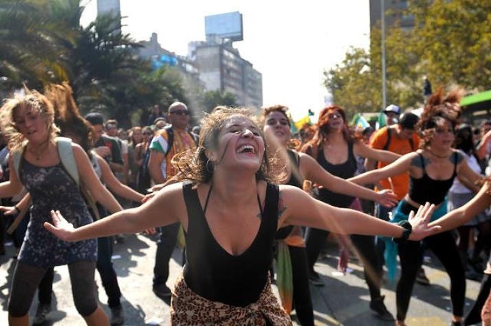 [FOTOS] Las imágenes que dejó la primera marcha estudiantil del 2015 | T13