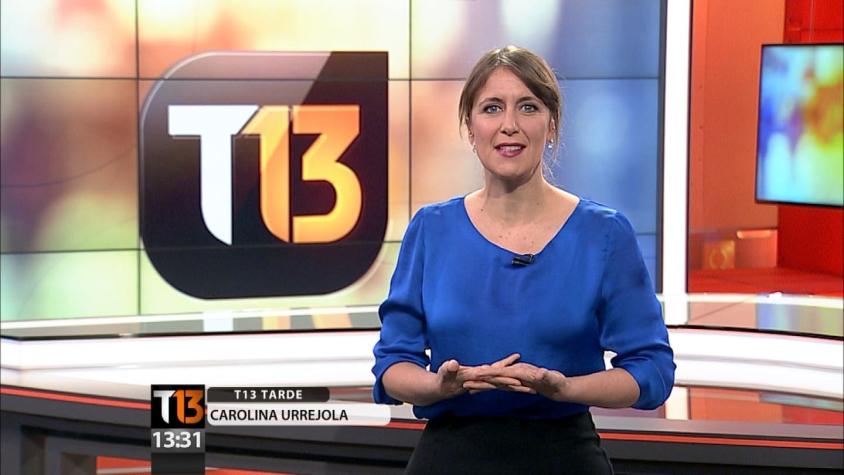 [EN VIVO] Sigue aquí la edición de T13 Tarde