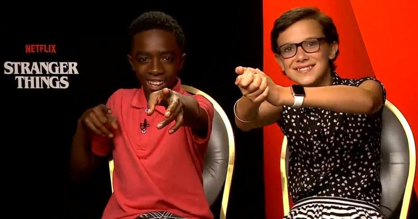 Los niños de "Stranger Things" comentan el éxito de la serie