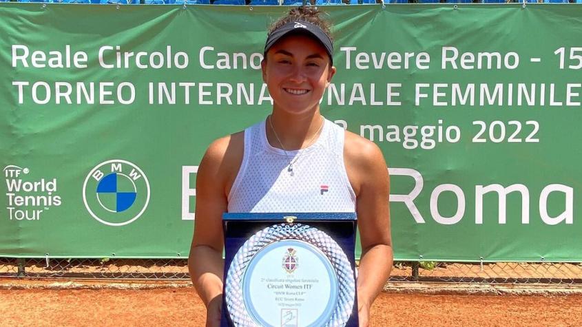 WTA: Bárbara Gatica logró su mejor ranking tras una gran semana en Roma ...
