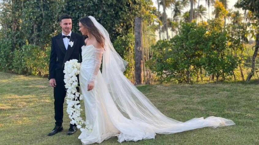 Cantó y se sacó los prohibidos: Ángelo Henríquez se casó con su novia ...