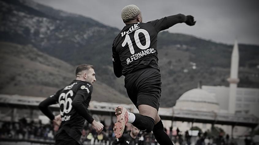 ¡Volvió a marcar! Junior Fernandes anotó en la segunda división del fútbol turco | T13