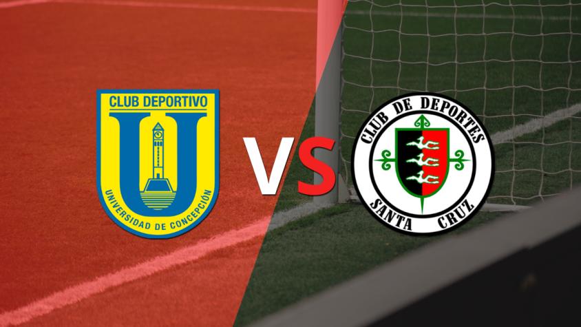 Dep. Santa Cruz llega al complementario con una ventaja de 1-0 | T13