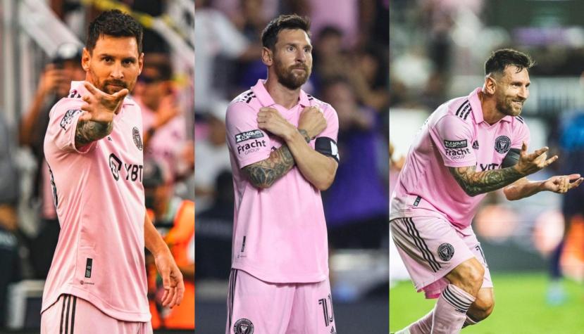 ¡Lo hizo otra vez! La razón por la que Messi celebra los goles como ...