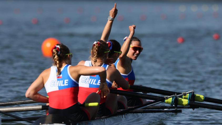¡El remo siempre en el podio! El Team Chile tuvo una mañana soñada con ...