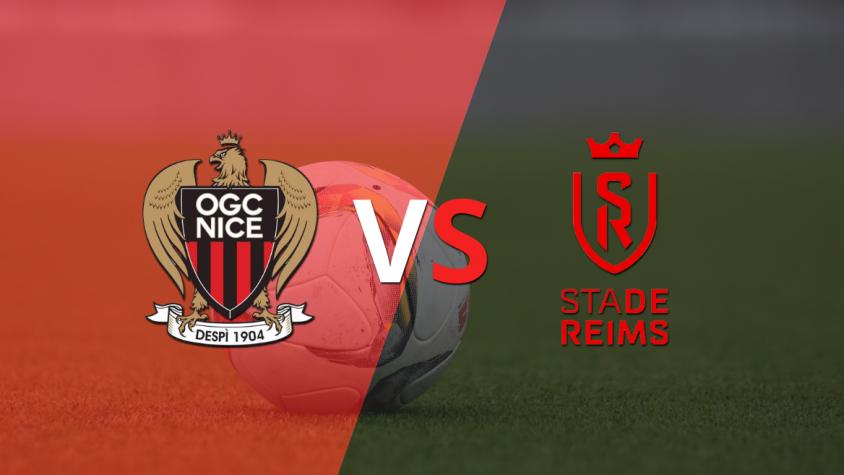 Segundo gol de Nice que le gana a Stade de Reims por 2 a 1 | T13