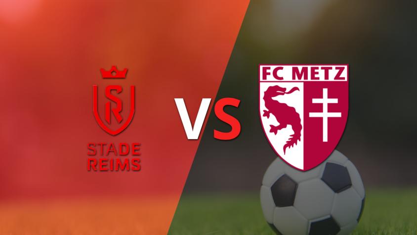 Stade de Reims le está ganando a Metz en el estadio Auguste Delaune | T13