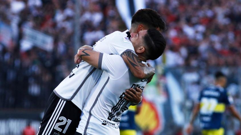 Colo Colo goleó a Everton y se mete en la pelea por el título del ...