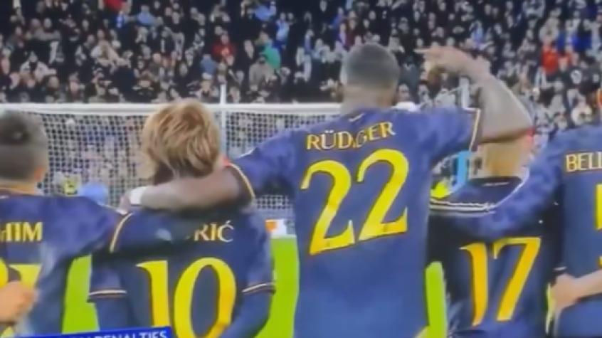 ¡Héroe total! El gesto de Rüdiger que nadie vio y que enloqueció a los ...