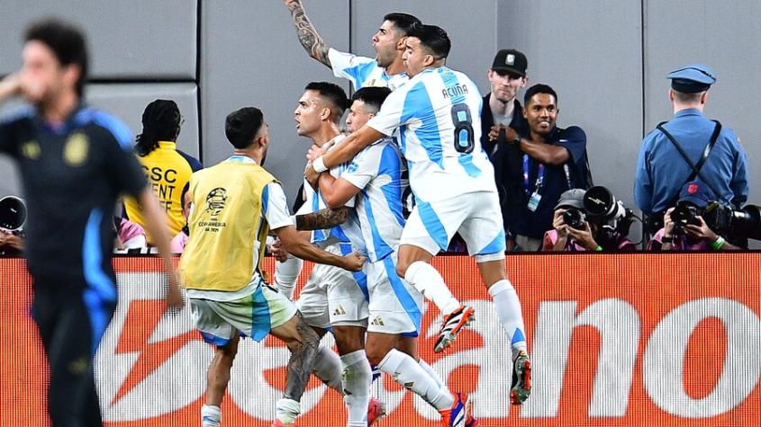 La polémica jugada del gol de Argentina en la caída de Chile por Copa ...