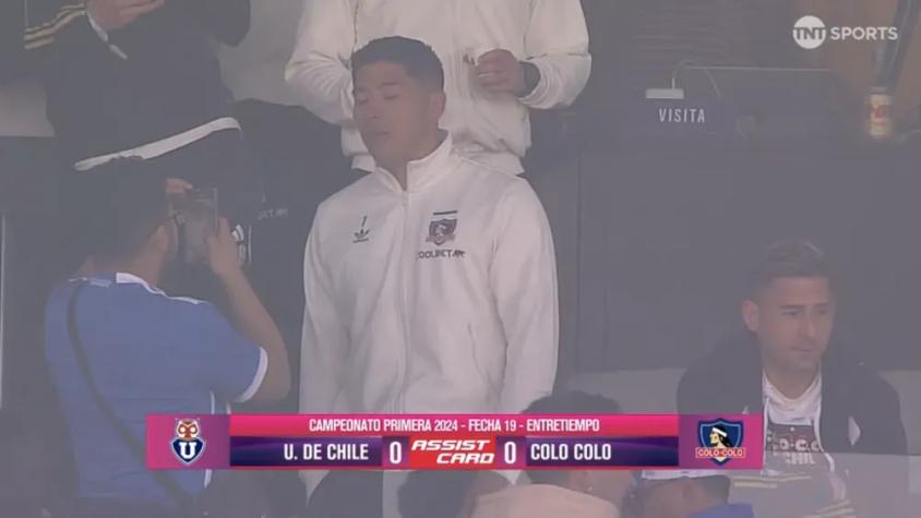 ¿Curioso? Hincha de la U le pide un saludo a Brayan Cortés | T13