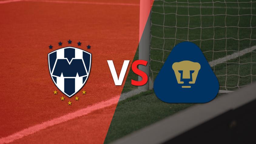 CF Monterrey se adelanta 1 a 0 frente a Pumas UNAM | T13