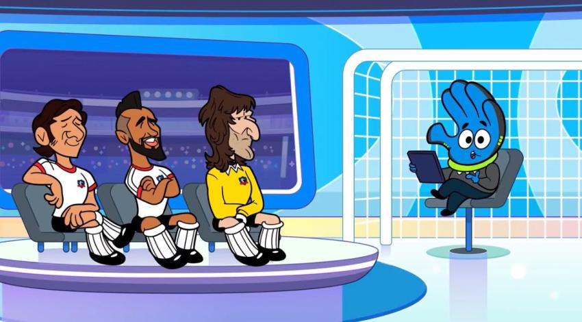 Con caricatura de Arturo Vidal: Conmebol sorprende con video de Colo ...