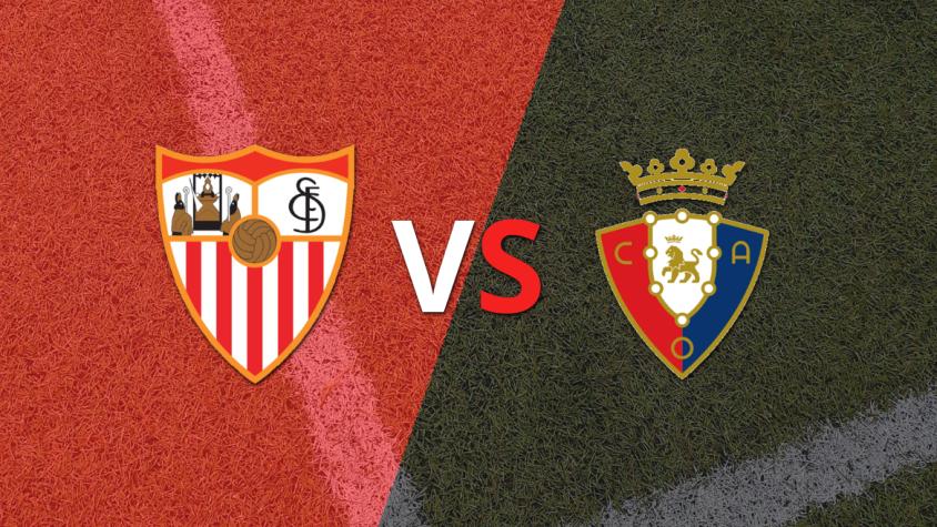 Sevilla y Osasuna igualan en el estadio Ramón Sánchez Pizjuán | T13