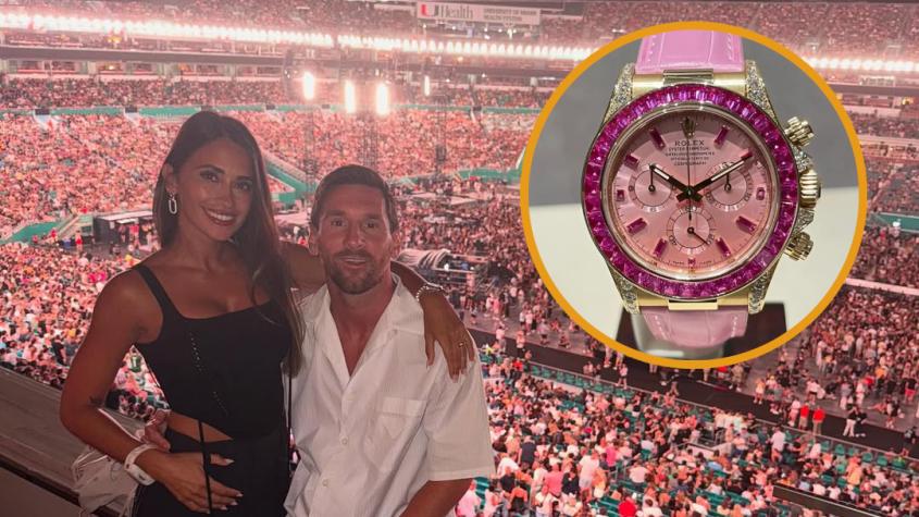 El reloj de Messi: inspirado en Barbie y con diez modelos en todo el mundo