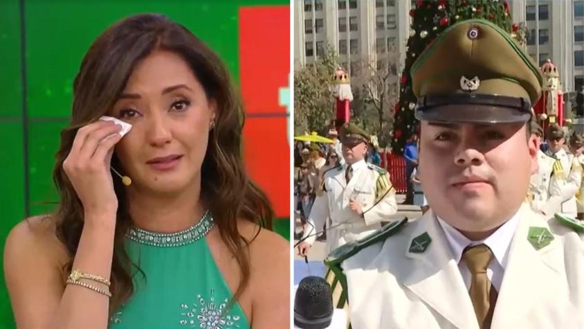 La historia de un carabinero que emocionó a Priscilla Vargas | T13