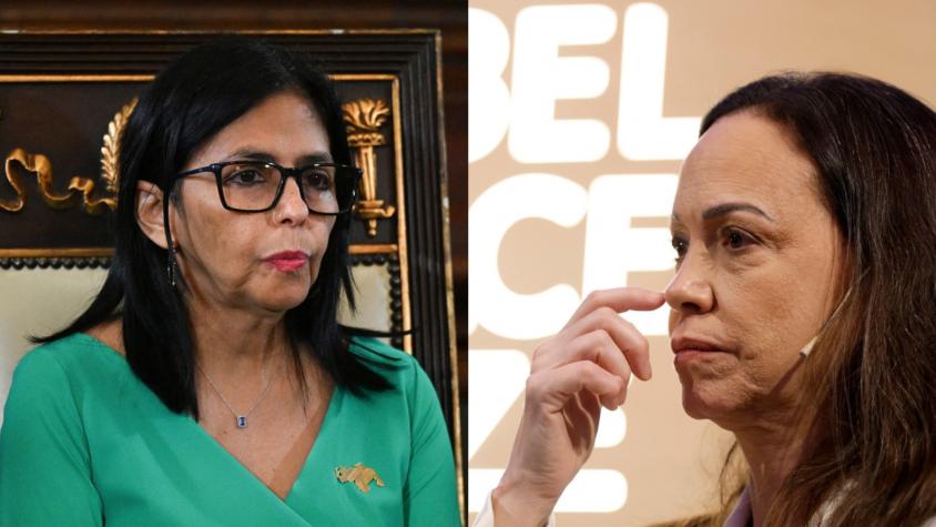 Delcy Rodríguez viajaría a Casa Blanca: coincidiría con Machado