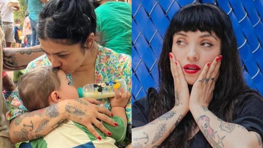 Mon Laferte se muestra con su hijo en foto por el Día de la Madre