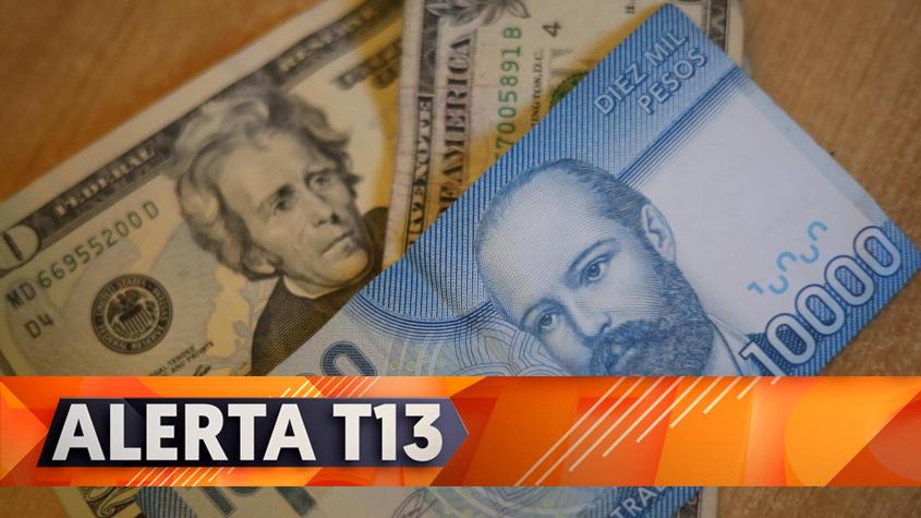 Dólar extiende alza y se acerca a $860 | T13